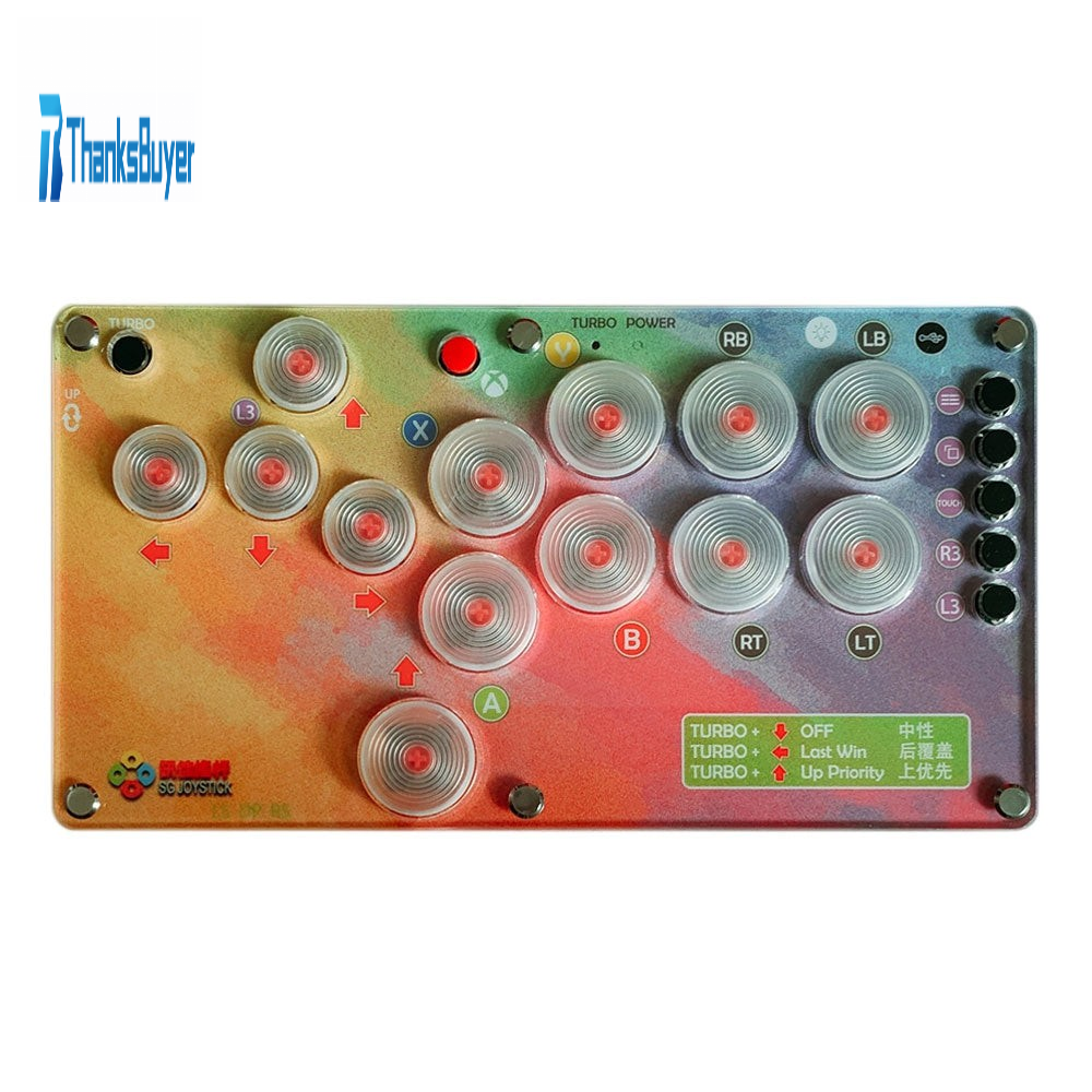 SG Joystick 13-Button Mini Arcade Controller Fight Stick (without Scre