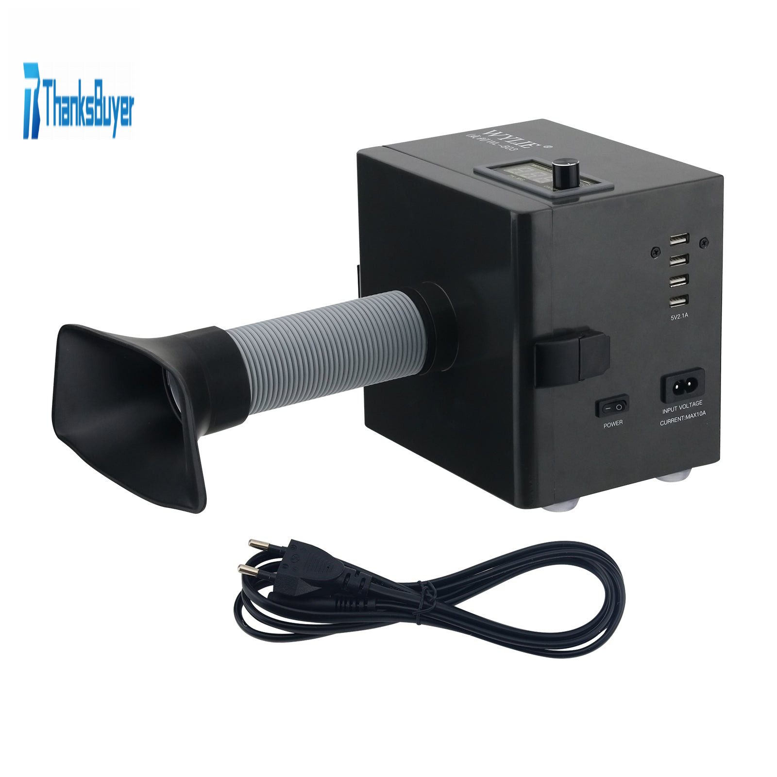 WYLIE WL-803 Desktop Fume Extractor Industrial Smoke Extractor Purifie