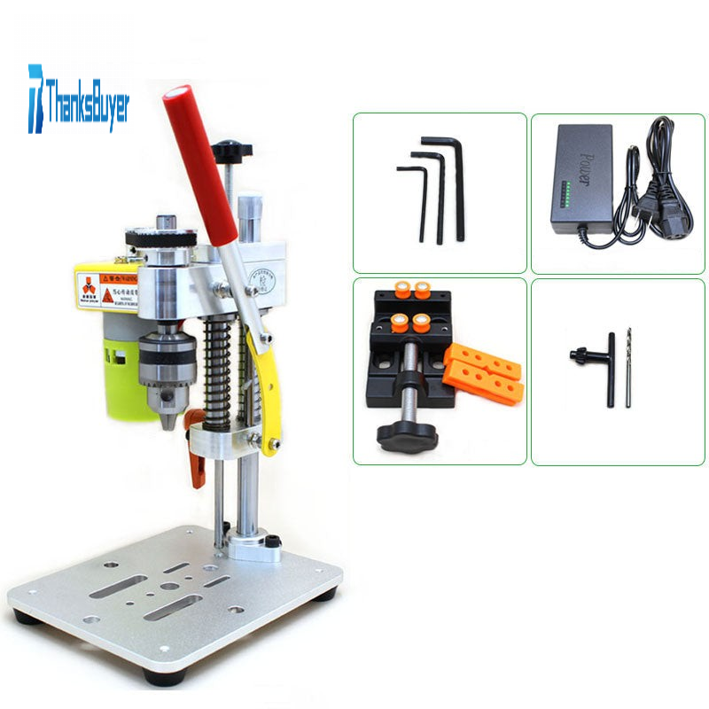 Mini Bench Top Drill Press Desktop Drilling Machine with B10 Drill Chu