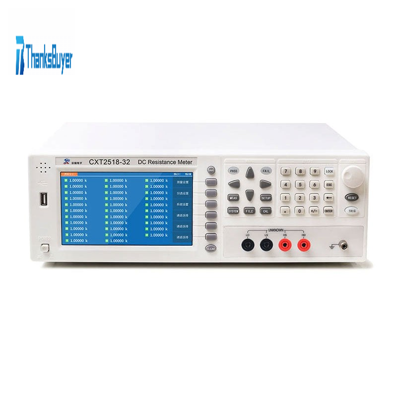 CXT2518-32 DC Resistance Meter 32-Channel Milliohm Meter Designed with