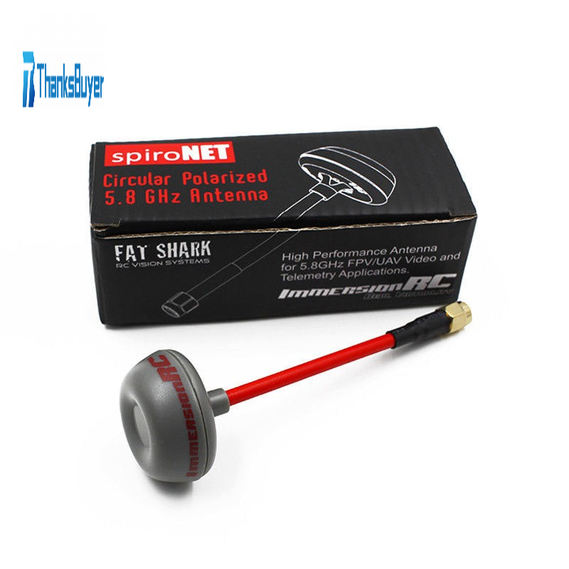 Original SpiroNET 5.8GHz Antenna Mushroom Antenna for Fat Shark Fits E