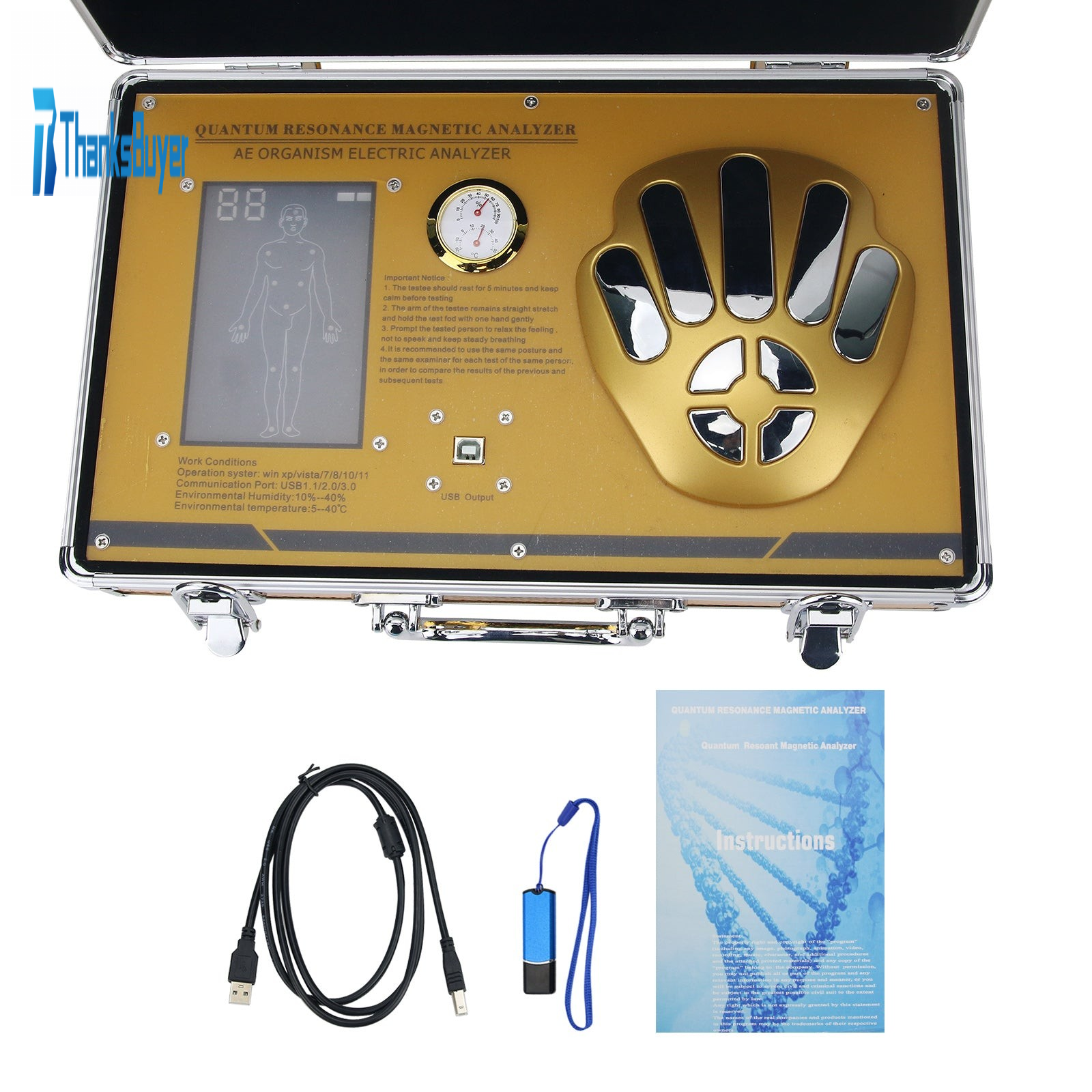 Professional Quantum Health Analyzer Quantum Magnetic Resonance Analyz