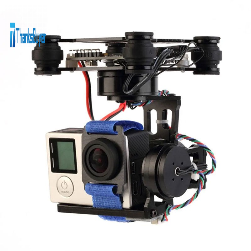 Opensource 3-Axis 3D Brushless FPV Camera Gimbal Frame Debugging-free
