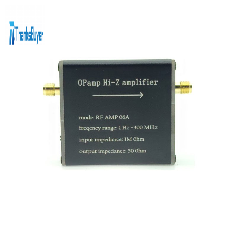 Hi-Z Amplifier RF AMP 06A 1Hz-300MHz 1Mohm Input 50ohm Output High Imp