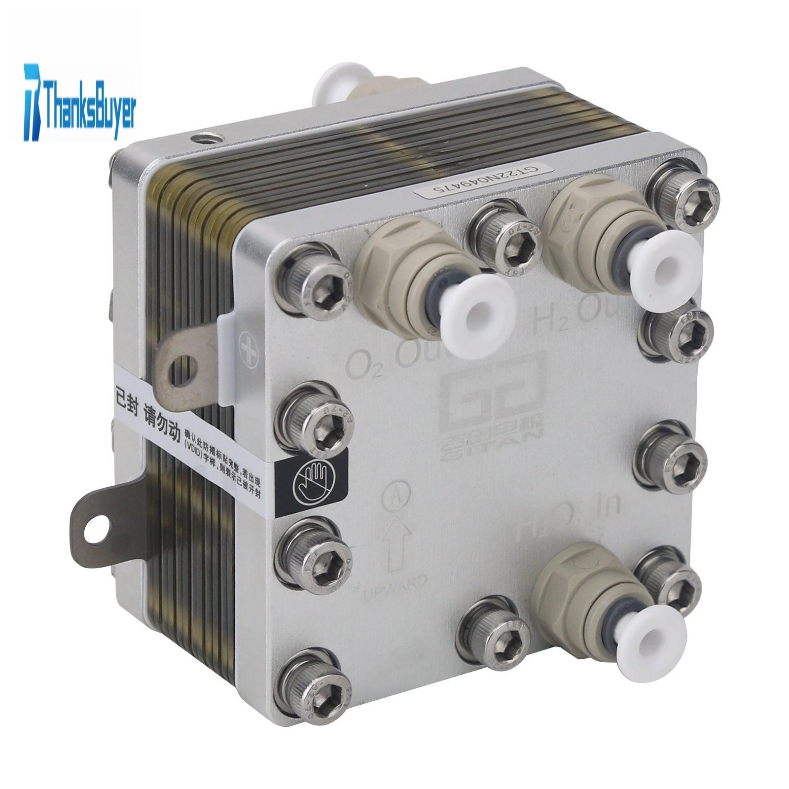 GT-A1500-6250 1500ML Electrolytic Cell Module PEM Hydrogen Generator f