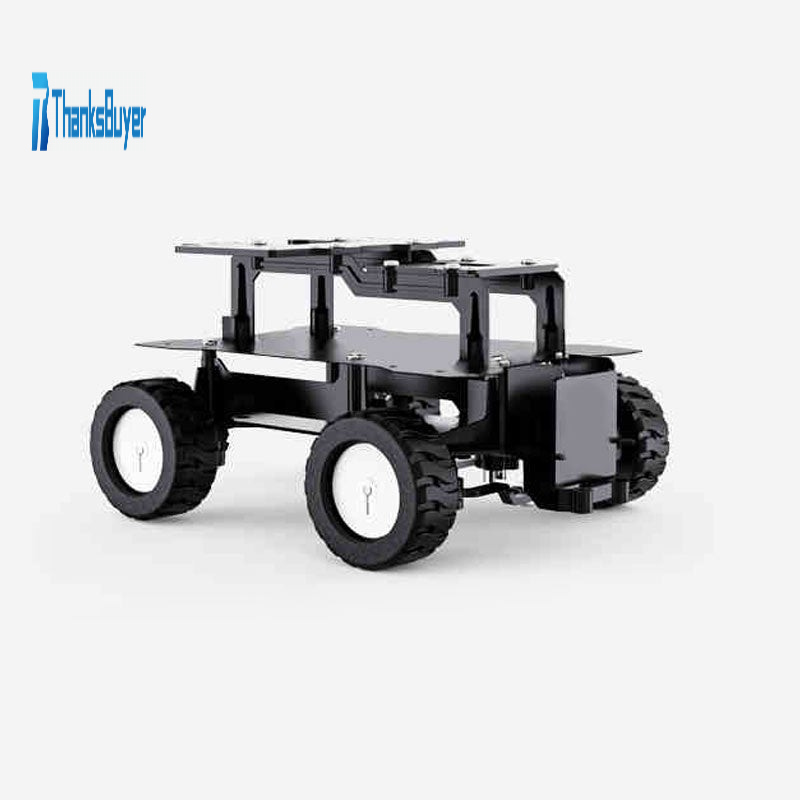 Robot Car Parts Smart Car Parts Structural Parts with Motors for 4-Whe