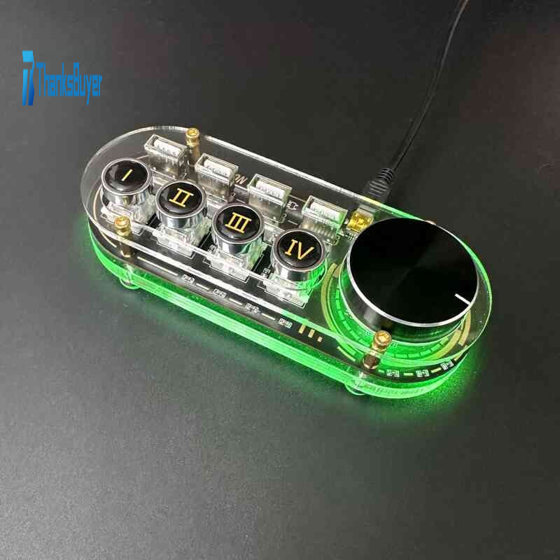4-Port USB Hub Classic Version with USB2.0 Ports + 4-Key Keyboard + 1
