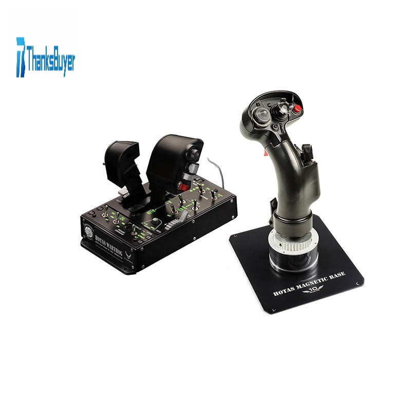 HOTAS Warthog A-10C Flight Simulator Throttle Quadrant with F18 Joysti