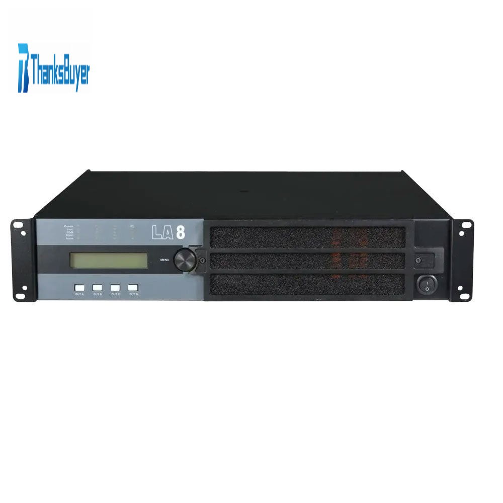 LA8 DSP Professional Digital Power Amplifier 4-Channel 4x1350W 8ohms S