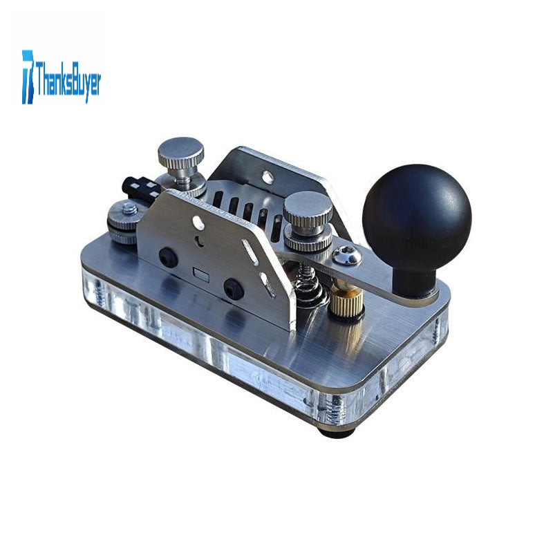 HamGeek Mini Portable Morse Code CW Key Shortwave Radio Telegraph Trai