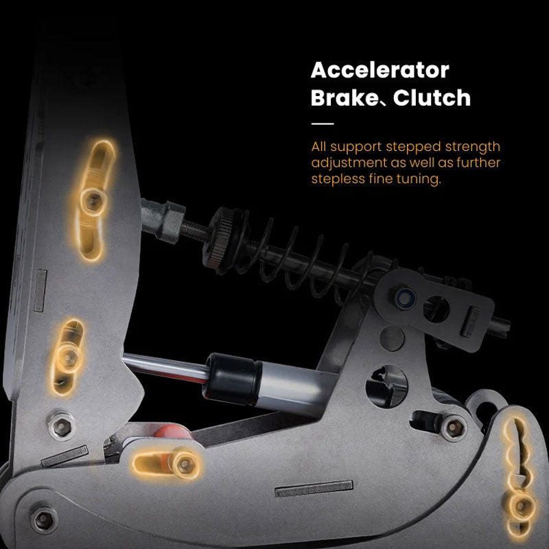 SIMJACK PRO-P2 Sim Racing Pedals Load Cell Pedal Set Sim Racing Simula