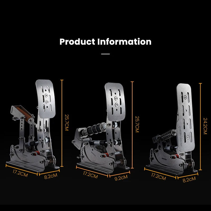 SIMJACK PRO-P2 Sim Racing Pedals Load Cell Pedal Set Sim Racing Simula