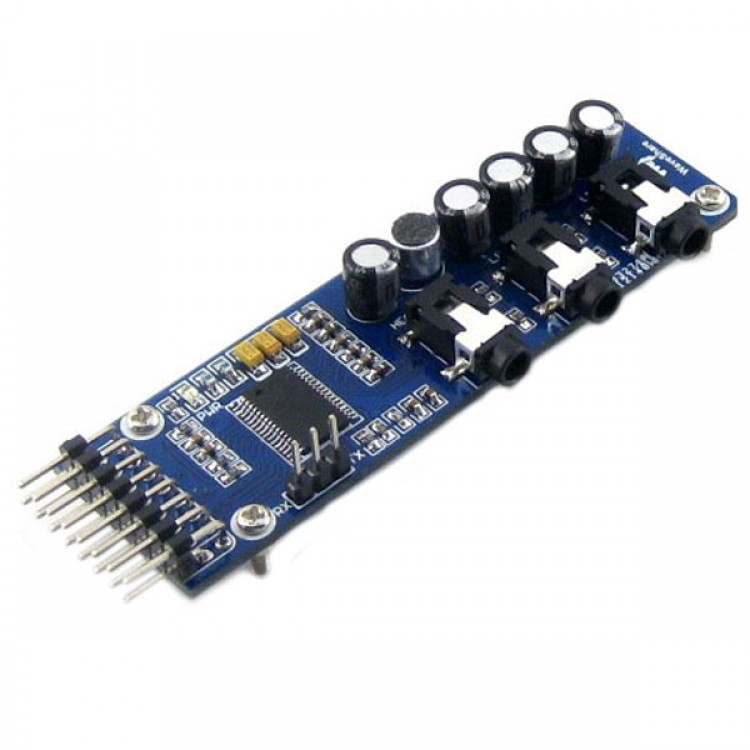 Uda1380 Board Stereo Md Cd Mp3 Audio Codec Coder Decoder Development Module Kit Free Shipping