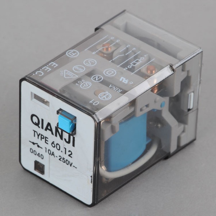 Power Electromagnetic Relay MY2NJ HH52P AC 220V Coil DPDT 5A HHC68B-2Z 8 PIN 5-Pack - Free ...