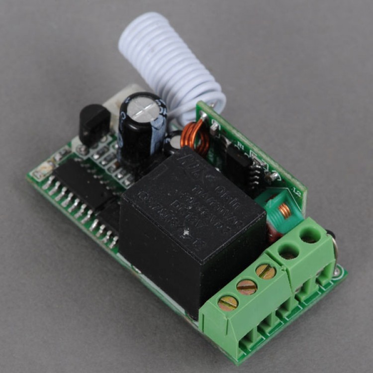 315/433MHz DC 12V Single Channel Learning Code Wireless Remote Control ... 315/433MHz DC 12V Single Channel Learning Code Wireless Remote Control ...