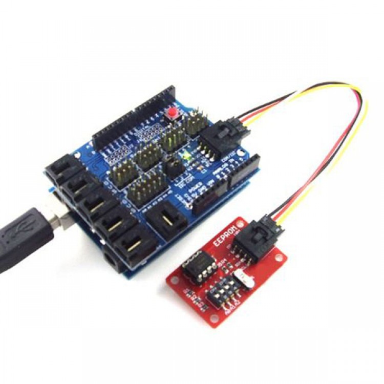 Arduino EEPROM Module with 512K AT24C512 for Sensor Shield - Free Shipping - ThanksBuyer