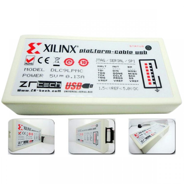 Xilinx Platform Cable Usb Download Programmer For Fpga Cpld Jtag Xc2c64a C Mod Free Shipping 9555