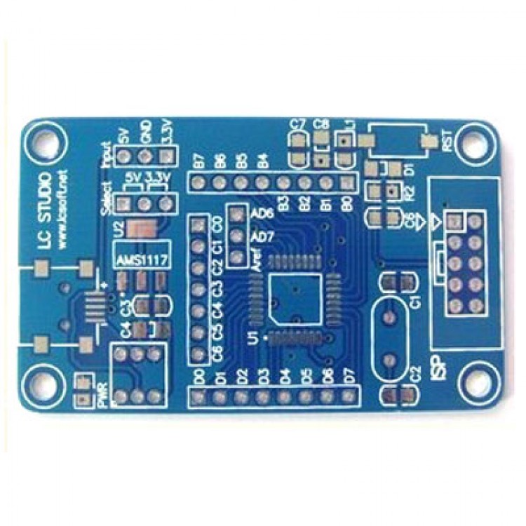 Atmega8 48 88 168 Avr Minimum Core Board Pcb Empty Plate System 5 Pack Free Shipping Thanksbuyer