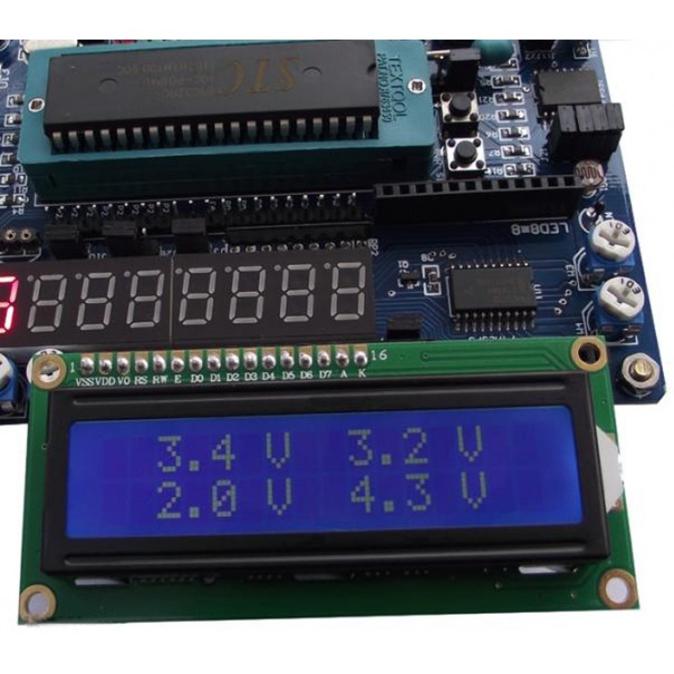 51/AVR STC89C52 Single Chip Development Board Kit RS232 Port with 1602 ... 51/AVR STC89C52 Single Chip Development Board Kit RS232 Port with 1602 ...