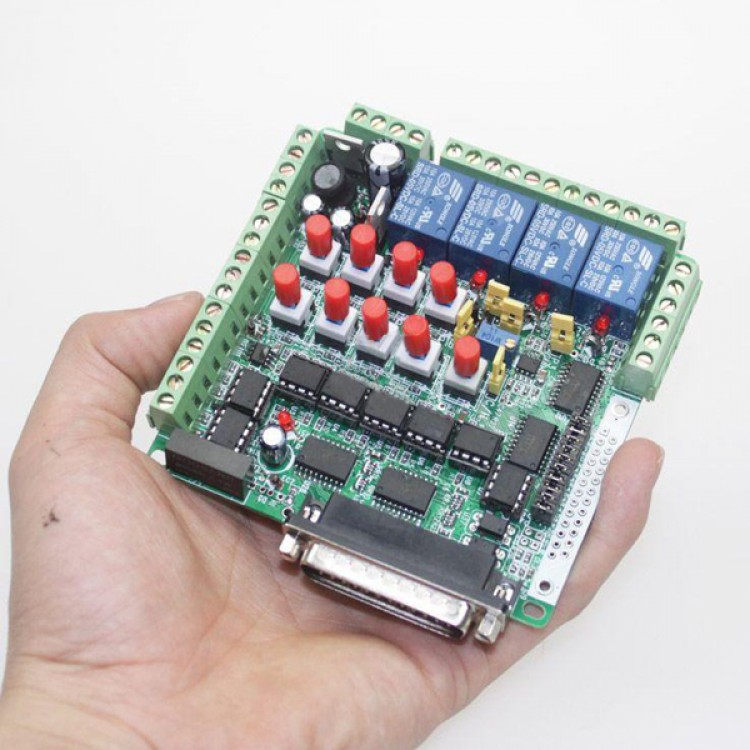 6 Axis Mach3 Isolated Interface Breakout Board Adapter High Speed Optocoupler Free Shipping