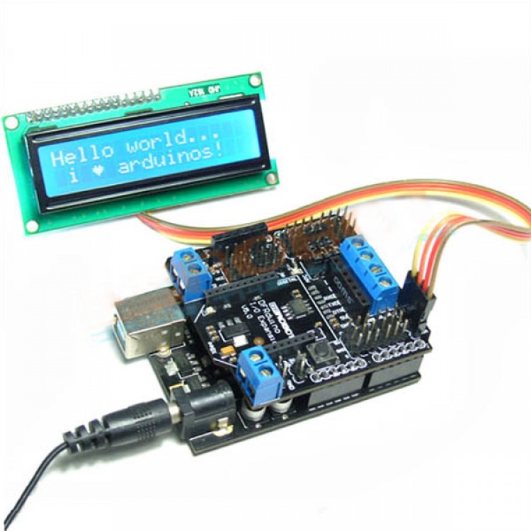 Dfrobot Io Expansionshield For Arduino V5 Support Xbee Sd Card Rs485 Pwm Free Shipping