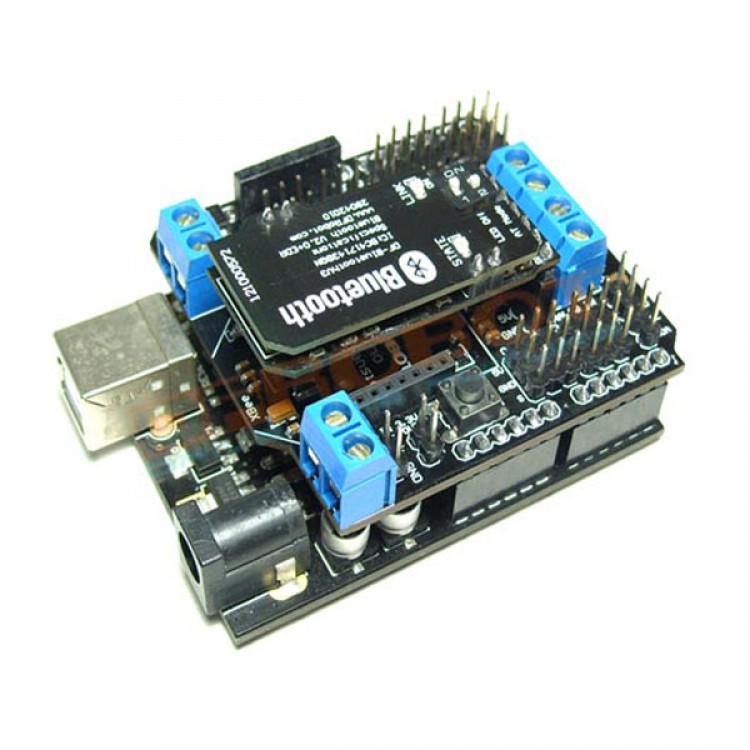Dfrobot Io Expansionshield For Arduino V5 Support Xbee Sd Card Rs485 Pwm Free Shipping
