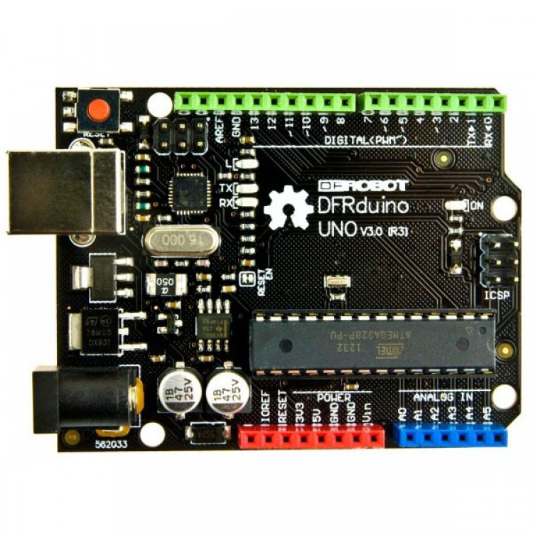 Dfrobot Dfrduino Uno R3 Fully Compatible With Arduino Uno R3 Atmega328 Chip Free Shipping
