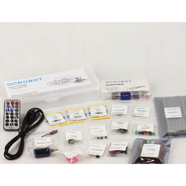 Ocrobot Arduino Learning Experiment Suite Starter Kit (OCROBOT MangoII Compatible with Arduino ...