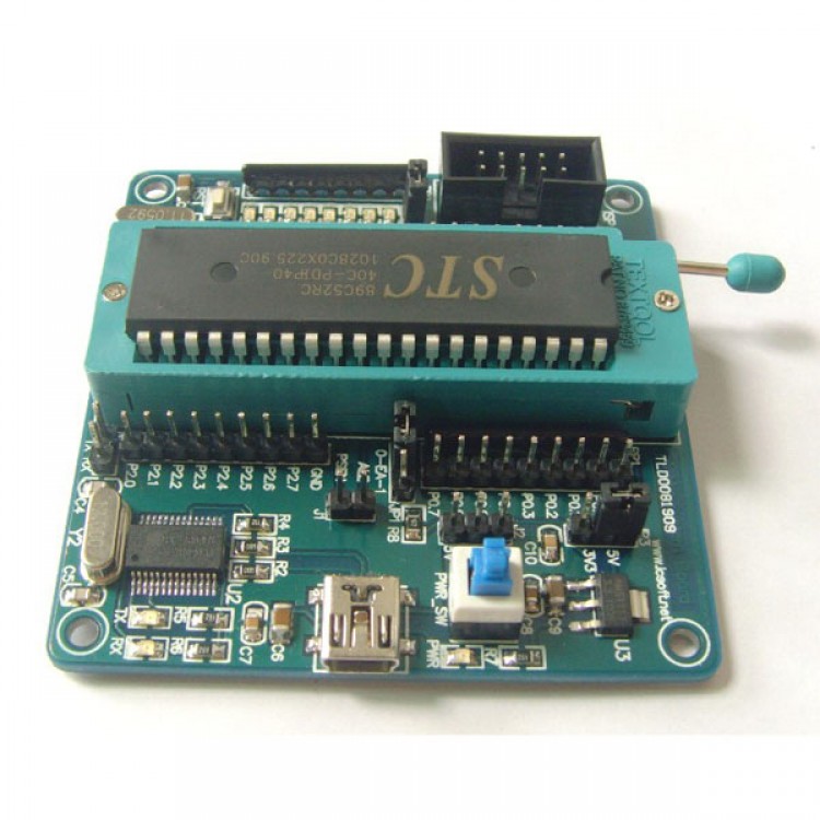 Mini 51 Mcu Development Board Mini 51 Learning Board With Singlechip Free Shipping Thanksbuyer