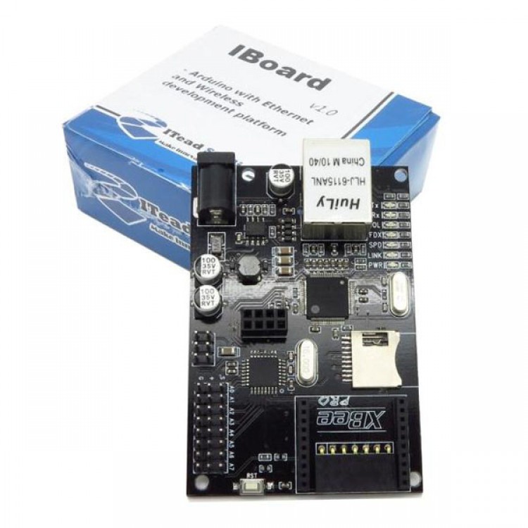 Arduino With Ethernet Wireless Development Platform Iboard Free