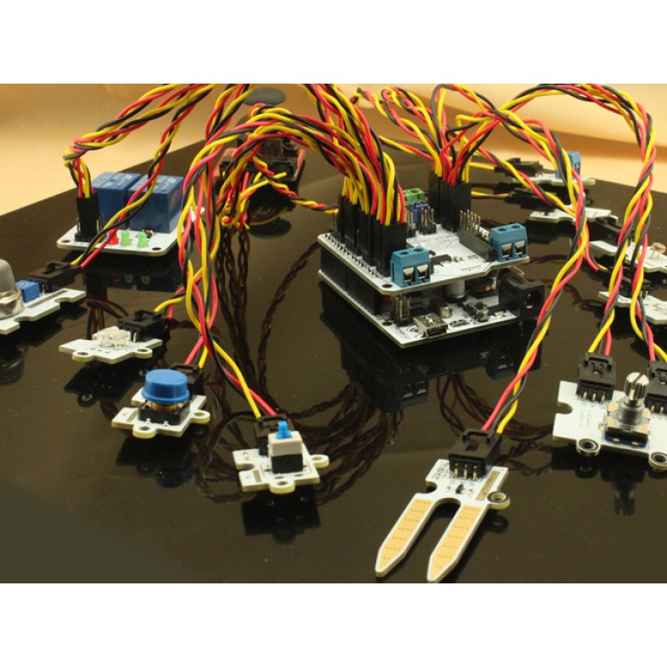 For Arduino Electronic Building Blocks Expansion Board V4 V5 Improved Board Freaduino Sensor