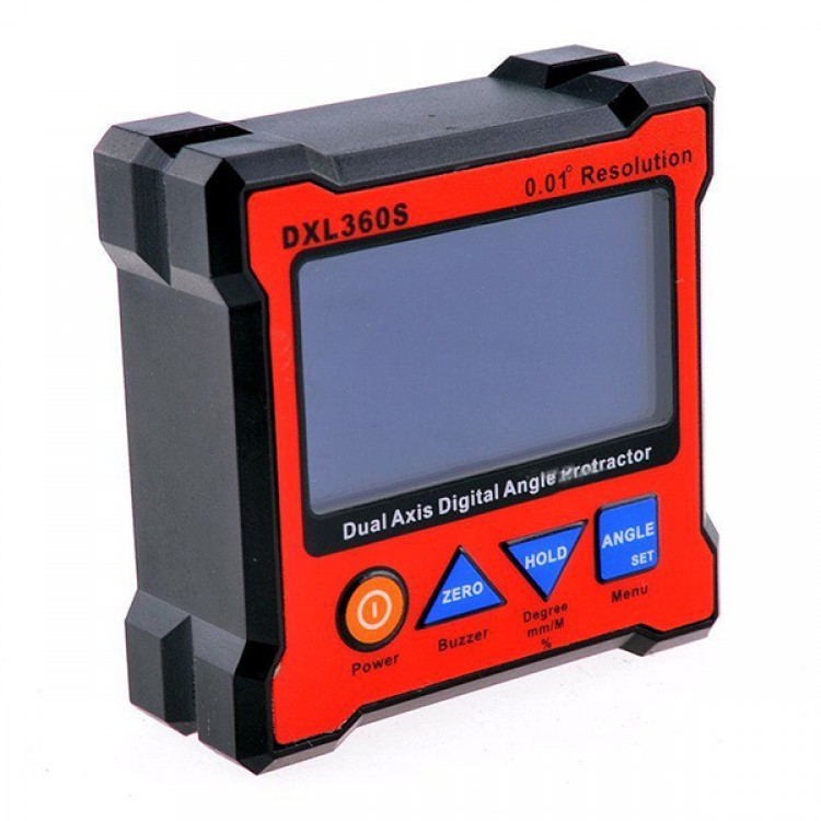 DXL360S Digital Protractor Inclinometer Level Box 0.01 - Free Shipping ... DXL360S Digital Protractor Inclinometer Level Box 0.01 - Free Shipping ...