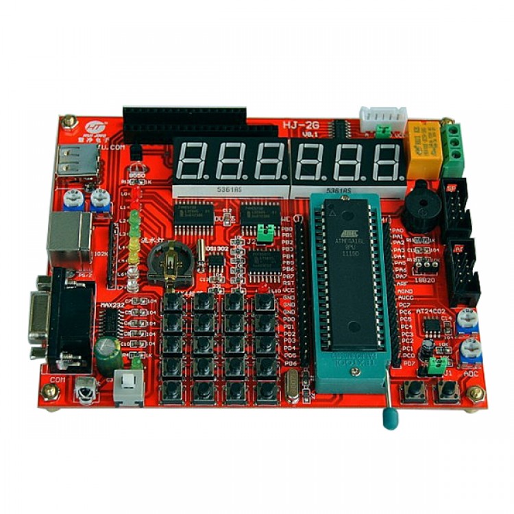 ATMEGA16 AVR Single Chip Development Board AVR Learning Board w/ ISP ... ATMEGA16 AVR Single Chip Development Board AVR Learning Board w/ ISP ...