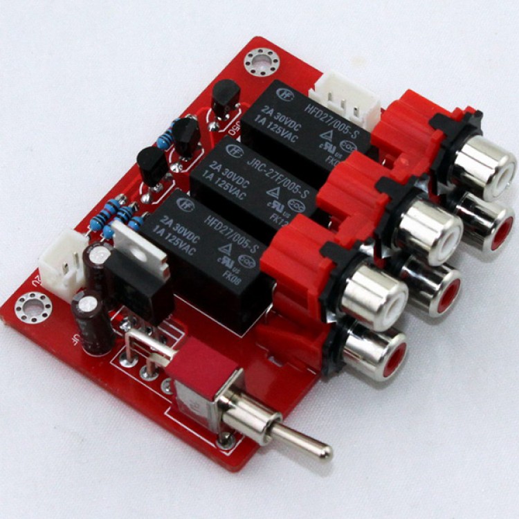 Yj Three Way Input Audio Input Switching Board For Amp Amplifier Board Free Shipping Thanksbuyer