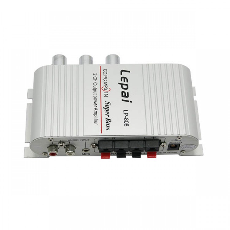 Lepy LP-808 Mini Hi-Fi Stereo Amplifier Mini Amp 20W X2 RMS Amp For ...