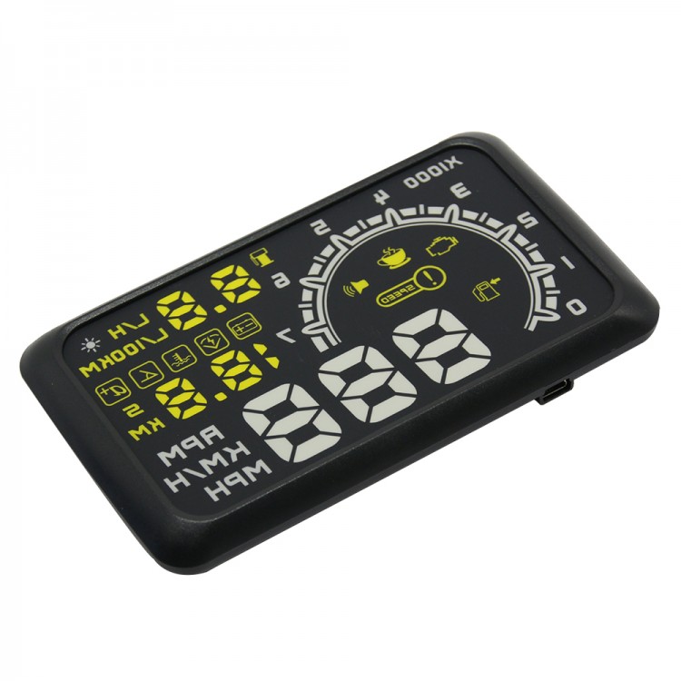 W02 Head Up Display HUD Up Display Monitor Impact for Car Truck Bus Use ... W02 Head Up Display HUD Up Display Monitor Impact for Car Truck Bus Use ...