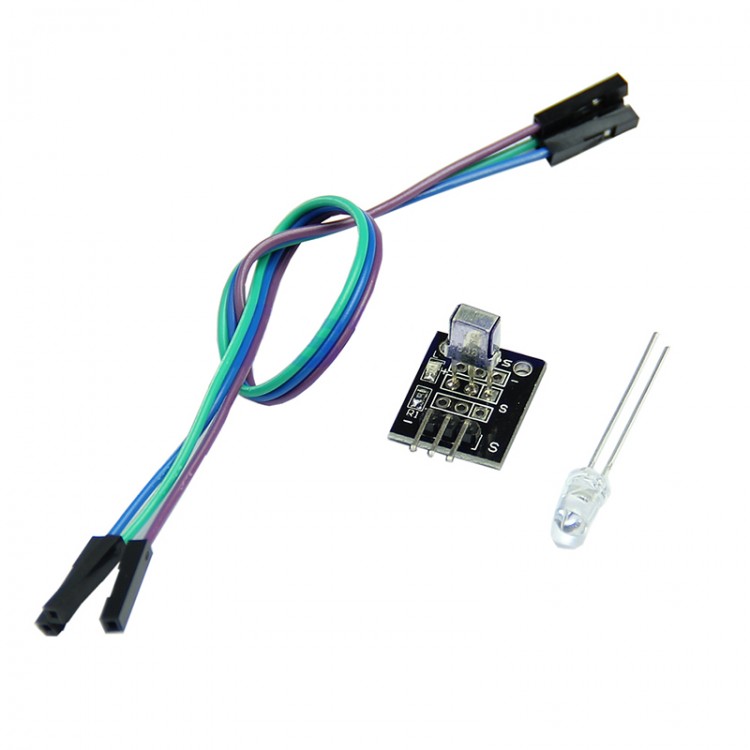 2pcs New Infrared Ir Wireless Remote Control Module Kits For Arduino