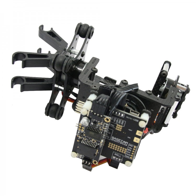 3 Axis Gopro Carbon AlexMos Brushless Gimbal Camera Mount w/Motor ...