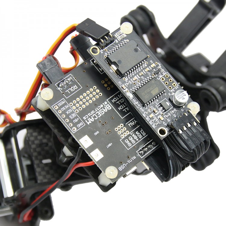 3 Axis Gopro Carbon AlexMos Brushless Gimbal Camera Mount w/Motor ...