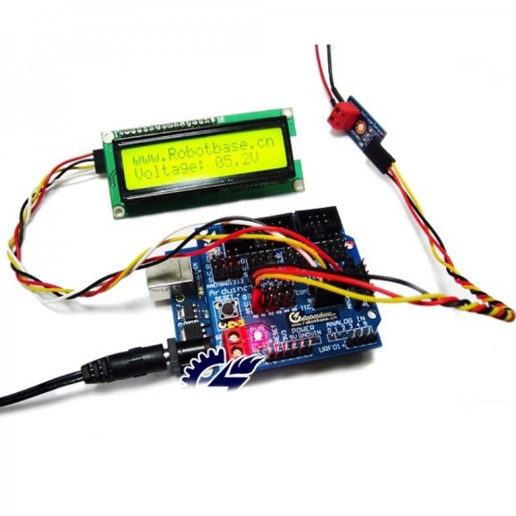 Arduino Voltage Detection Module Voltage Sensor Voltage Sensor Electronic Brisk Free Shipping 
