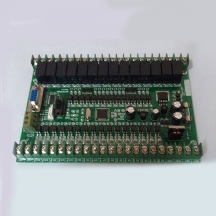 PLC Industrial Control Board 51 Single-chip Programmable Logic ...
