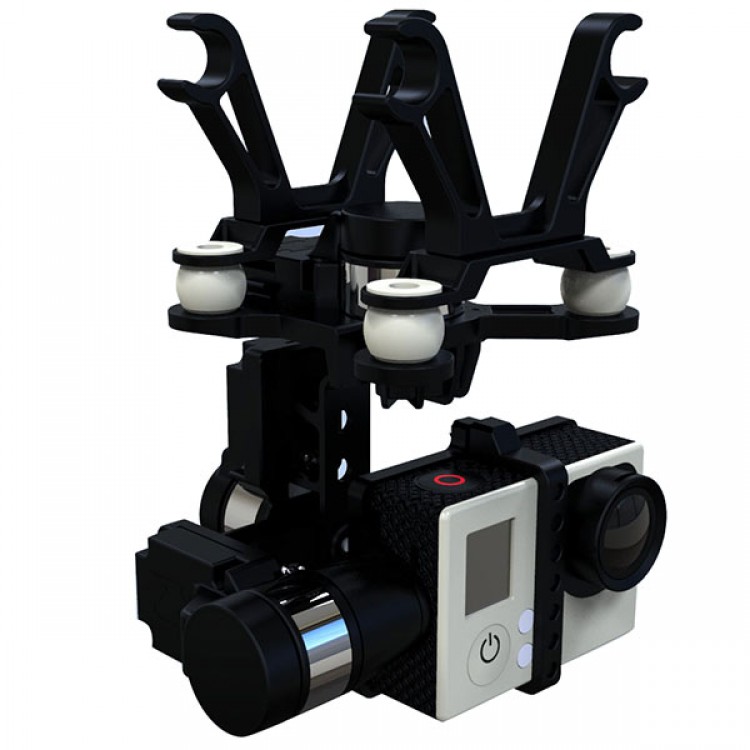 Z-Tiny Pro 3-axis Aerial Photography Gimbal Phantom for FPV Photography ...