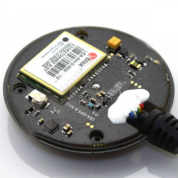 Lea Gps And Mag V2 U Blox Lea 6h Gps Module W Hmc5883l Compass For Apm Flight Control Free