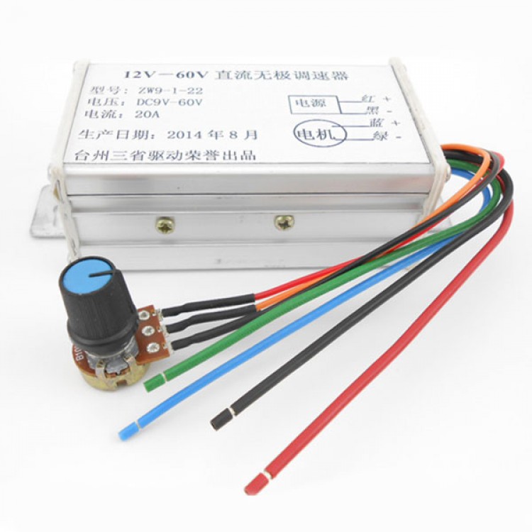 PWM 10A Controller Switch DC 9V-60V 24V 36V Stepless PWM Variable Fan ... PWM 10A Controller Switch DC 9V-60V 24V 36V Stepless PWM Variable Fan ...
