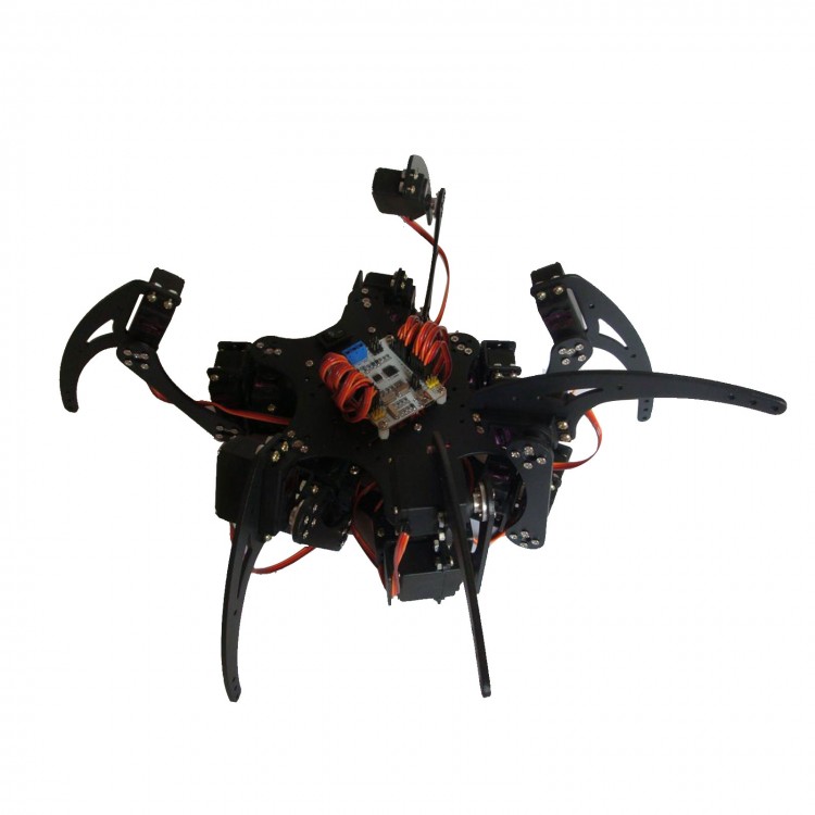 Aluminium Hexapod Spider Six 3DOF Legs Robot Frame Kit Fully Compatible ...