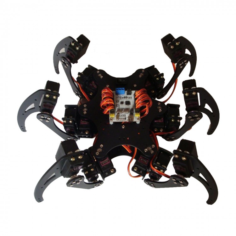 Aluminium Hexapod Spider Six 3DOF Legs Robot Frame Kit Fully Compatible ...