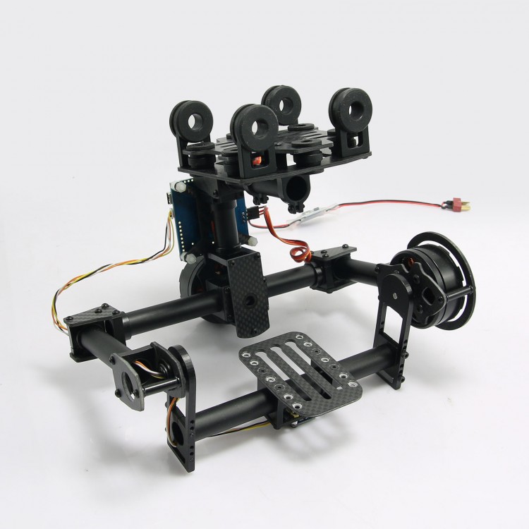Fpv Aerial Photography 2 Axis Brushless Gimbal Camera Mount Ptz W
