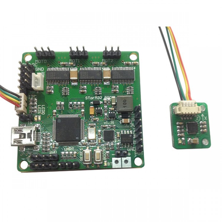 Storm32 Bgc Gimbal Control Board V1 3 1 31 Hardwarre 32bits Dual Sensor Free Shipping