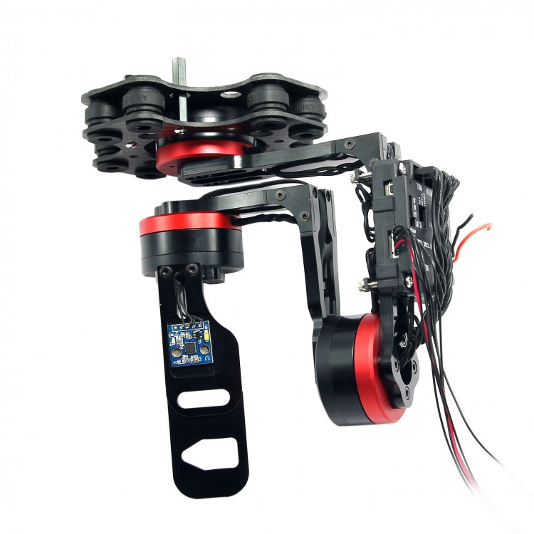 3 Axis Brushless Gimbal w/ Three Motors & 32Bit Control Board for Micro ...