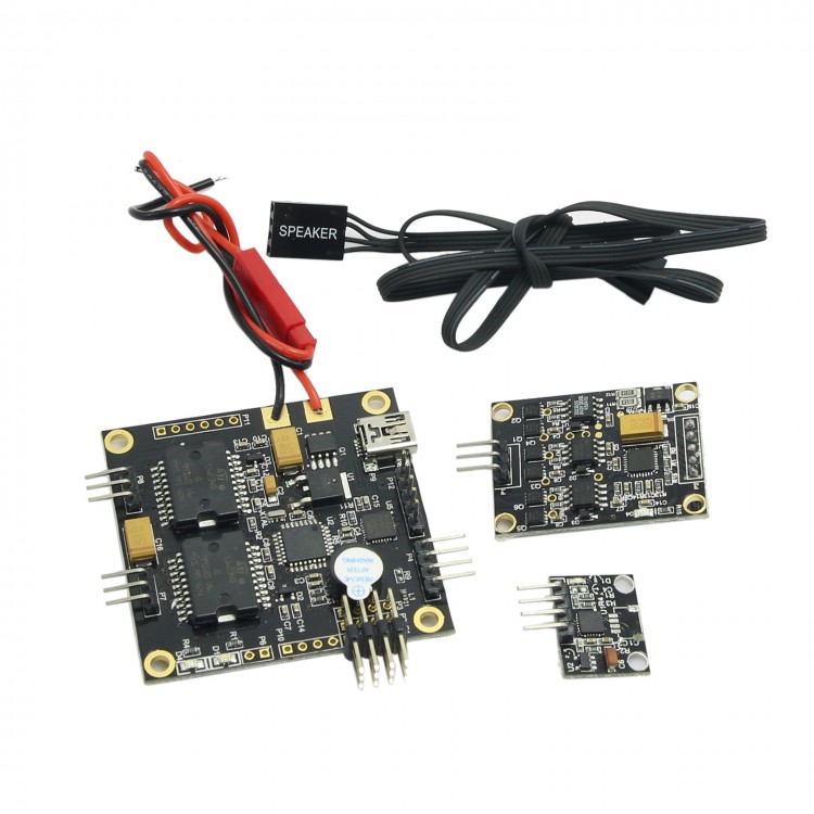 AlexMos Brushless Gimbal Controller V2.4b7 w IMU + 3rd Axis Extension ...